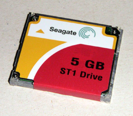 [Sprzedam] Karty CF MICRODRIVE 1 calowe. SEAGATE ST1 5Gb. Model.ST650211CF