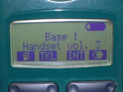 Siemens Sinus 44 - wyświetlacz gaśnie w trybie Standby po naciśnięciu ...