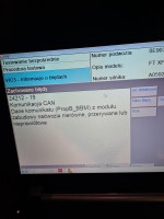 Daf 105. 510km błąd zabudowa nadwozia moduł. Silnik ostrzeżenie