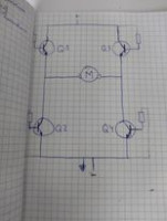 Mostek H - sterowanie tranzystorami do zmiany kierunku obrotów silnika ...
