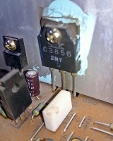 Sony TA-F490, dobór tranzystorów końcowych i ustawienie prądu spoczynkowego