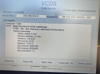 VW GOLF V + - Błąd P1699-000- brak informacji z elektroniki