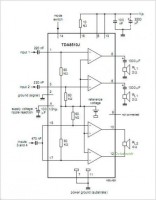 Wzmacniacz na TDA 8510J - buczenie głośników, połączenia masy, kondensatory
