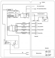 Jak podłączyć radio ALPINE CDE-120RM z kostką 16-pin i ISO?
