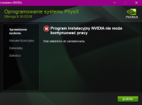[Rozwiązano] Błąd PhysXloader.dll w grze Metro 2033 na NVIDIA GeForce 920M, Intel Core i5-5200U ...