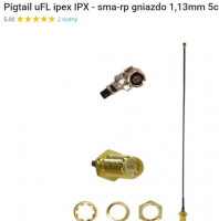 Terminal FM15 GPRS - GPS FM15 brak wyjścia na antenę zewnętrzną.