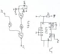 CD4022 - Dlaczego układ nie reaguje na przycisk i diody migoczą?