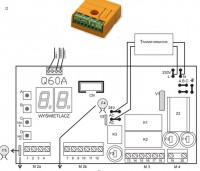[Rozwiązano] Proteco Q60A/R podłączenie zewnętrznego sterownika radiowego Proxima NW2