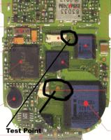 Gdzie znaleźć test point do Motorola V50? - elektroda.pl