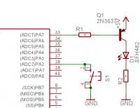 Jak napisać prosty program w BASCOM AVR dla układu 8535 do obsługi pinów?