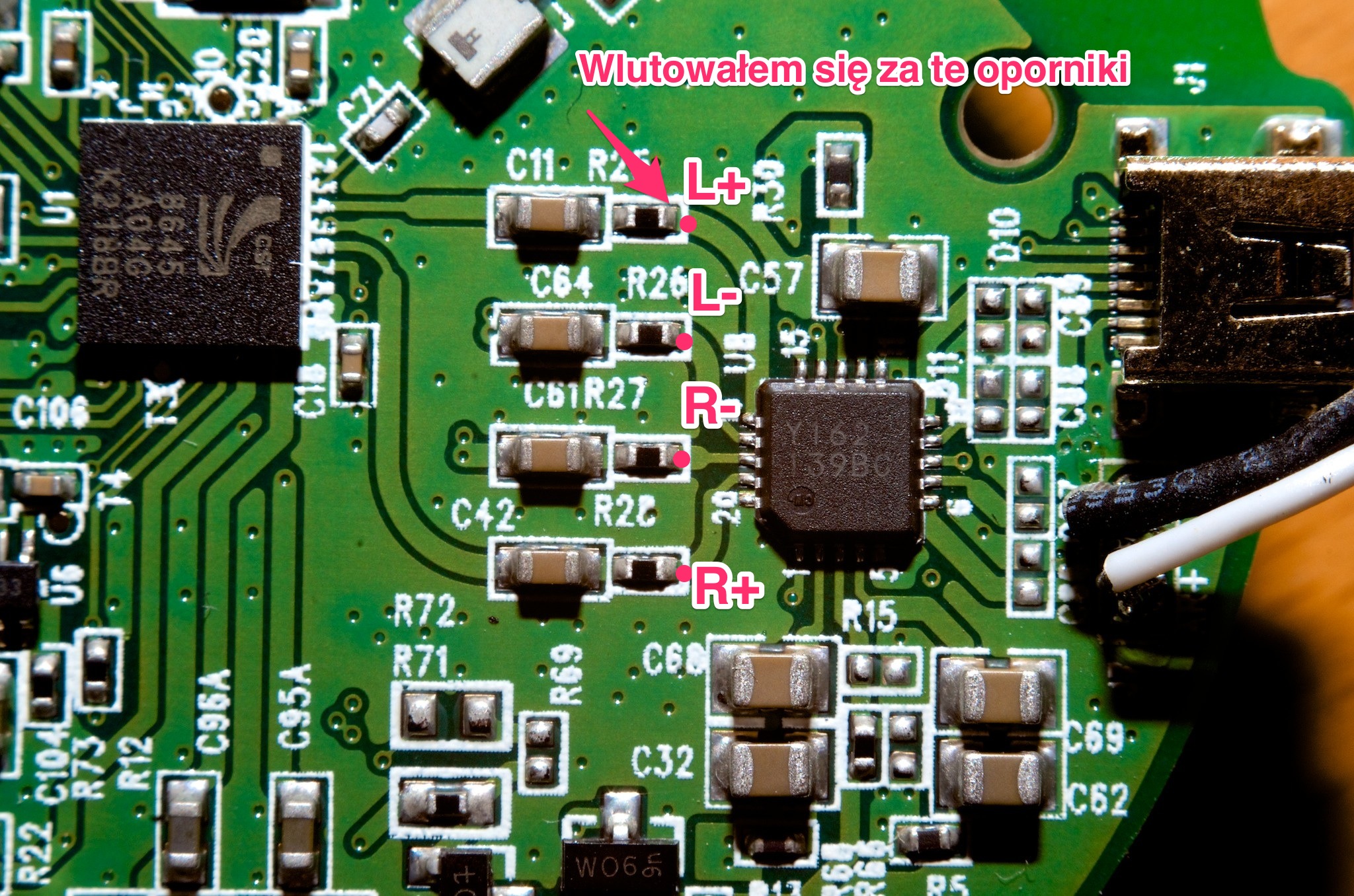 Budowa głośnika Bluetooth - połączenie BT ze wzmacniaczem