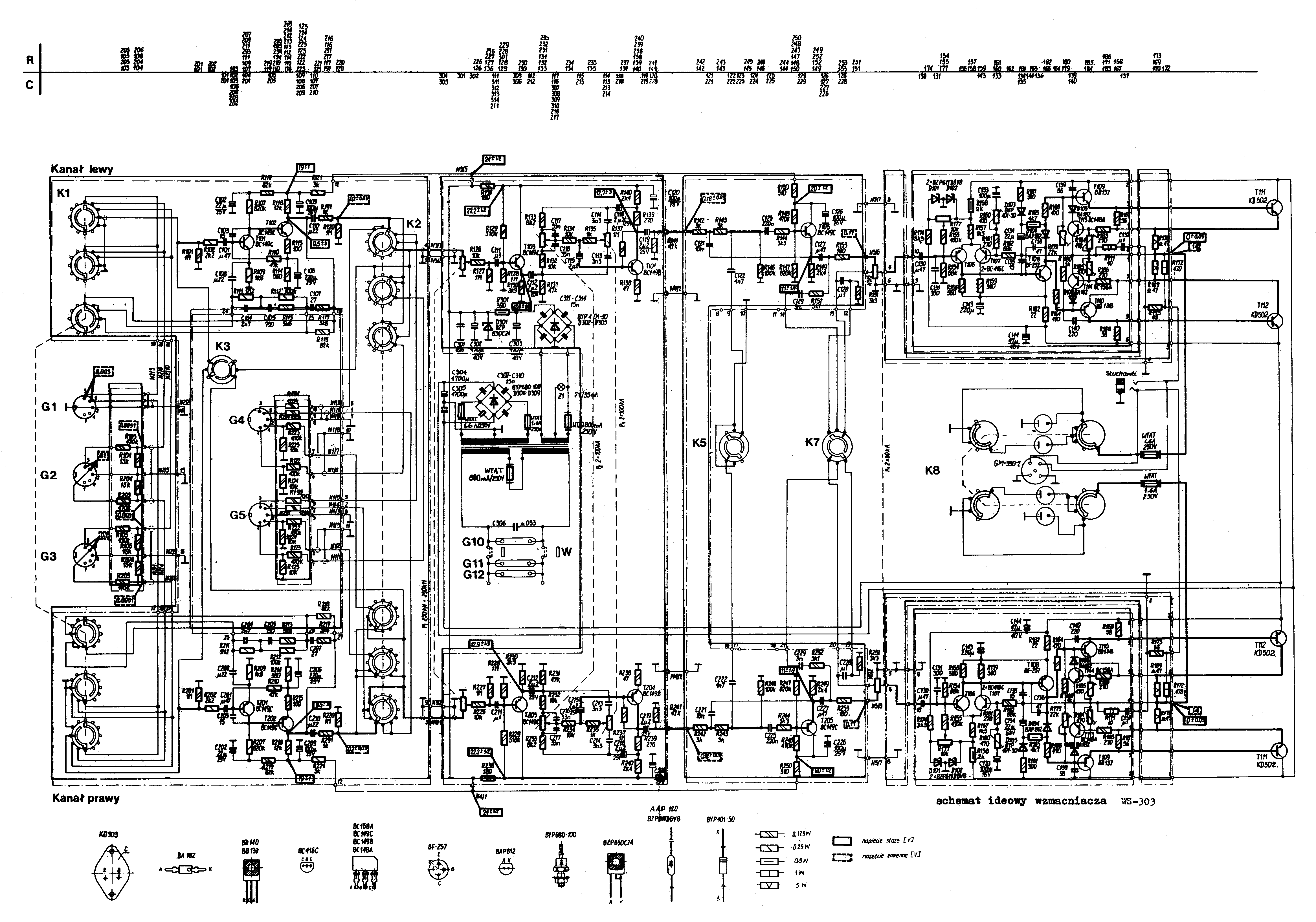 Jak podłączyć transformator TS100/5 i przedwzmacniacz WS-303 do STK4182?