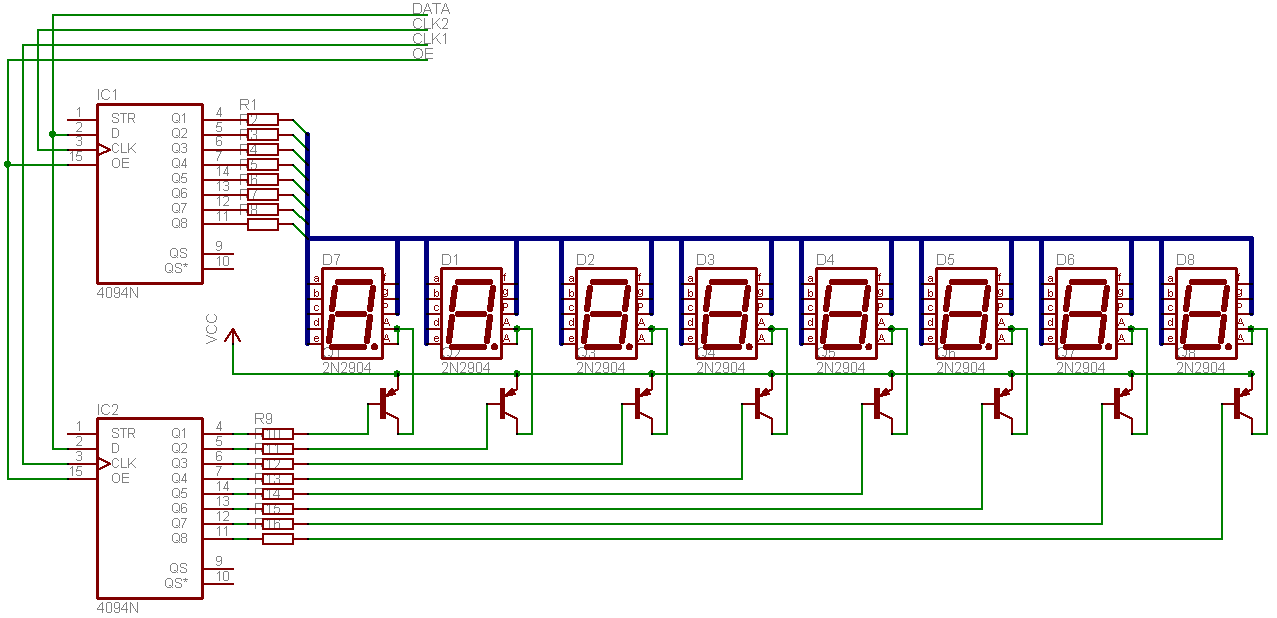 Podłączenie wyświetlacza LED do uC przez 74ls247? - elektroda.pl