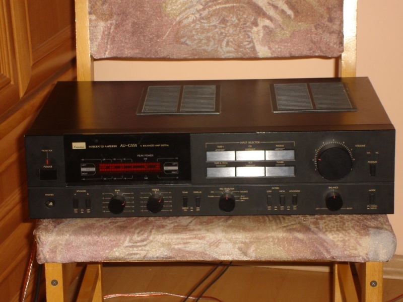 Opinie o amplitunerze Sansui AU-G55X - czy ktoś jeszcze go używa?