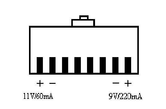 Philips Xalio TD 6200 - jaki zasilacz, polaryzacja i piny?