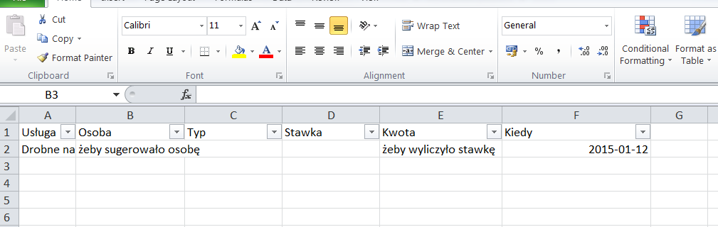 Excel - VBA czy formuły, dopasowująca się lista rozwijalna